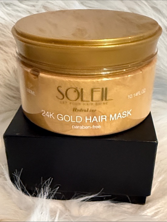Soleil | Hair | 24k Gold Hair Mask Nourishing Gold Hair Treatment Gold ...